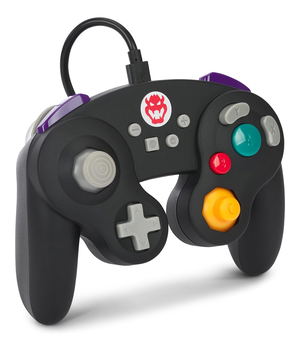 PowerA GameCube Style Wired Controller for Nintendo Switch (Bowser) for ...