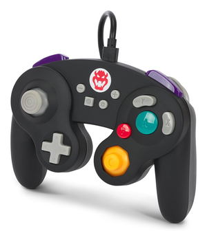 PowerA GameCube Style Wired Controller for Nintendo Switch (Bowser) for ...