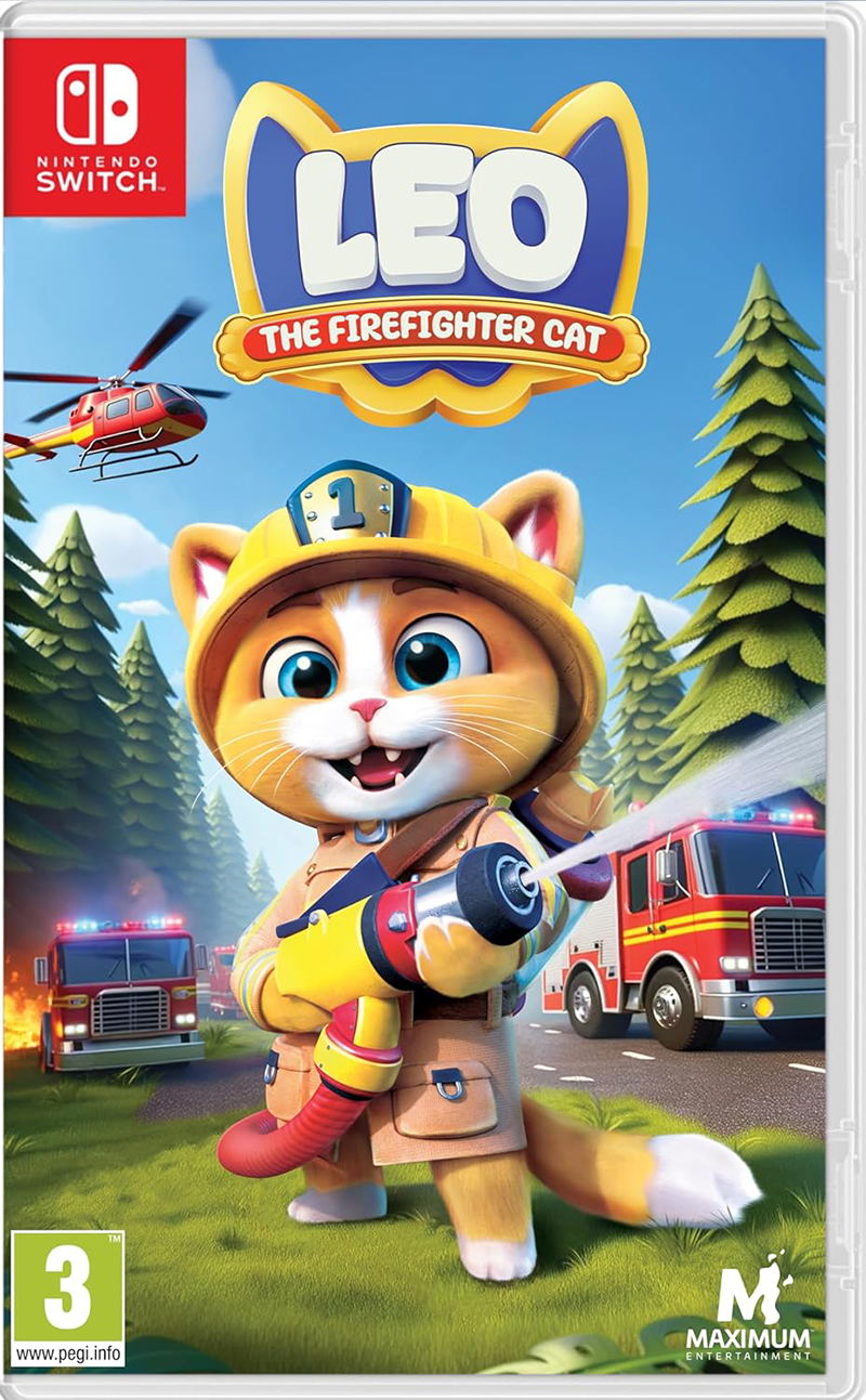Leo the Firefighter Cat for Nintendo Switch, Nintendo Switch 2