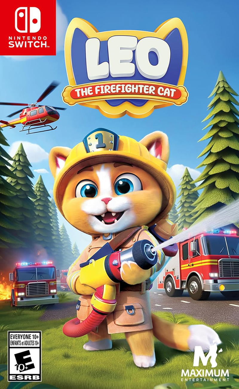Leo the Firefighter Cat for Nintendo Switch, Nintendo Switch 2