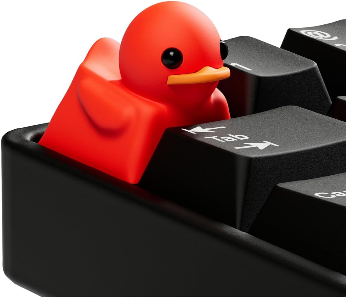 Duckey Keycap (Red) for PC