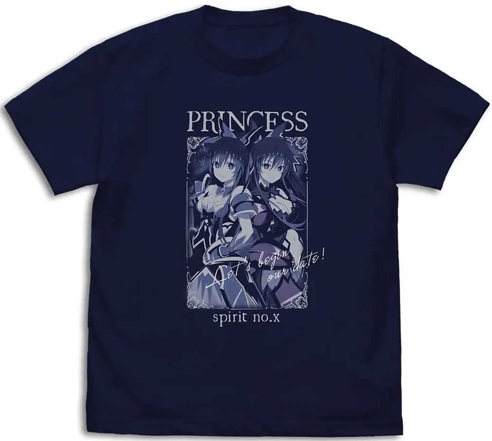 Date A Live V - Identification Name (Princess) Tohka Yatogami T-shirt ...