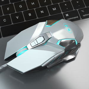 MageGee G10 Wired Mouse (Silver) - Bitcoin & Lightning accepted