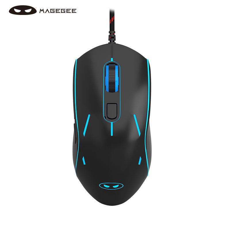 MageGee G12 Wired Mouse (Black) for PC
