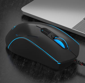 MageGee G12 Wired Mouse (Black) for Laptop, Desktop