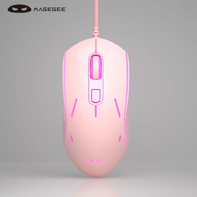 MageGee G12 Wired Mouse (Pink)