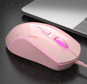 MageGee G12 Wired Mouse (Pink)