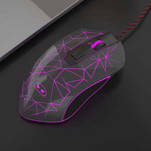 MageGee G6 Wired Mouse (Black) for PC