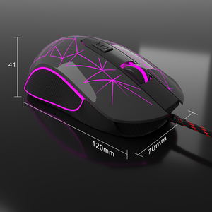 MageGee G6 Wired Mouse (Black) for PC