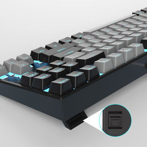 MageGee MK-STAR Wired Mechanical Keyboard (Black/Gray) - Blue Switch ...