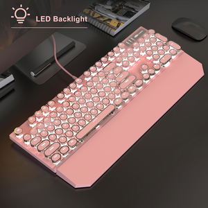 MageGee MK-STORM Wired Mechanical Keyboard and G10 Mouse Combo White ...