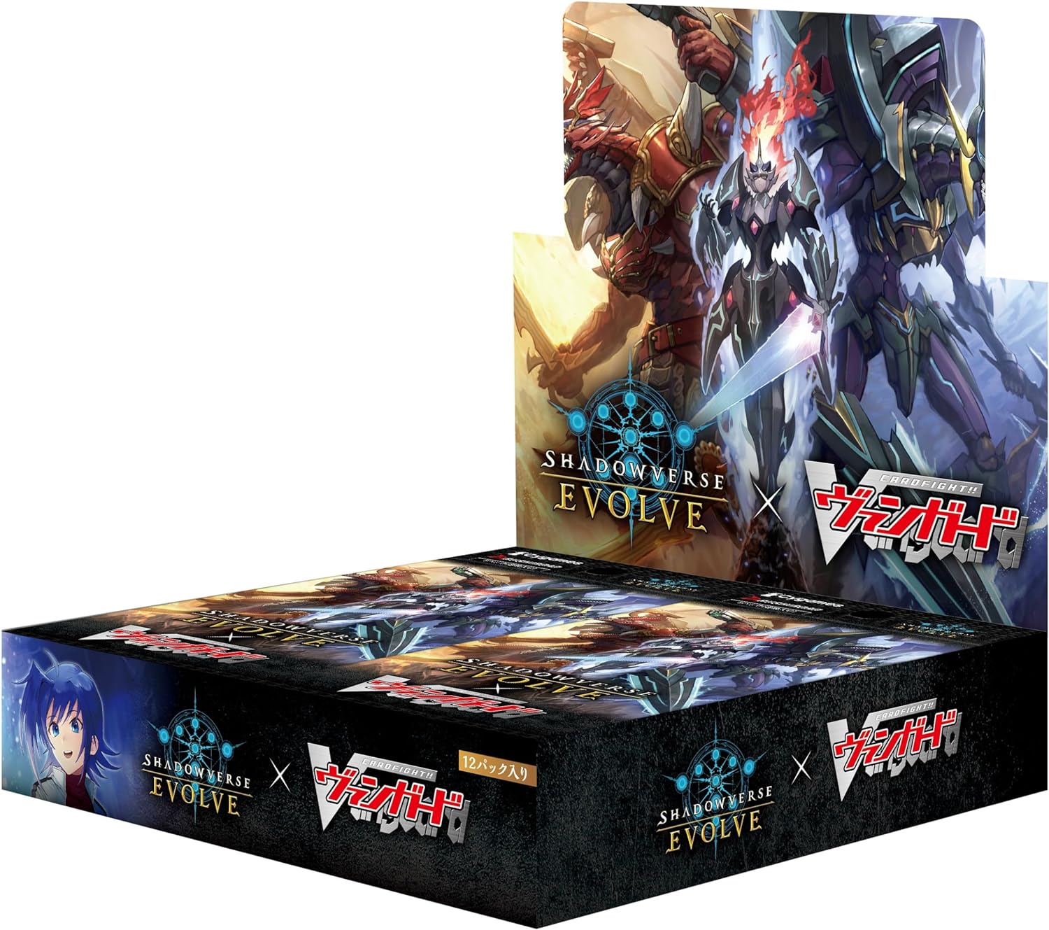 Shadowverse EVOLVE Collaboration Pack Card Fight!! Vanguard (Set of 12 Packs)