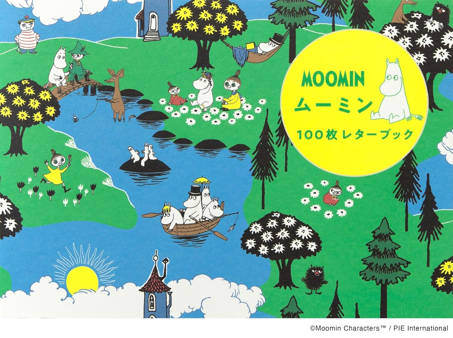 Moomin 100 Sheet Letter Book