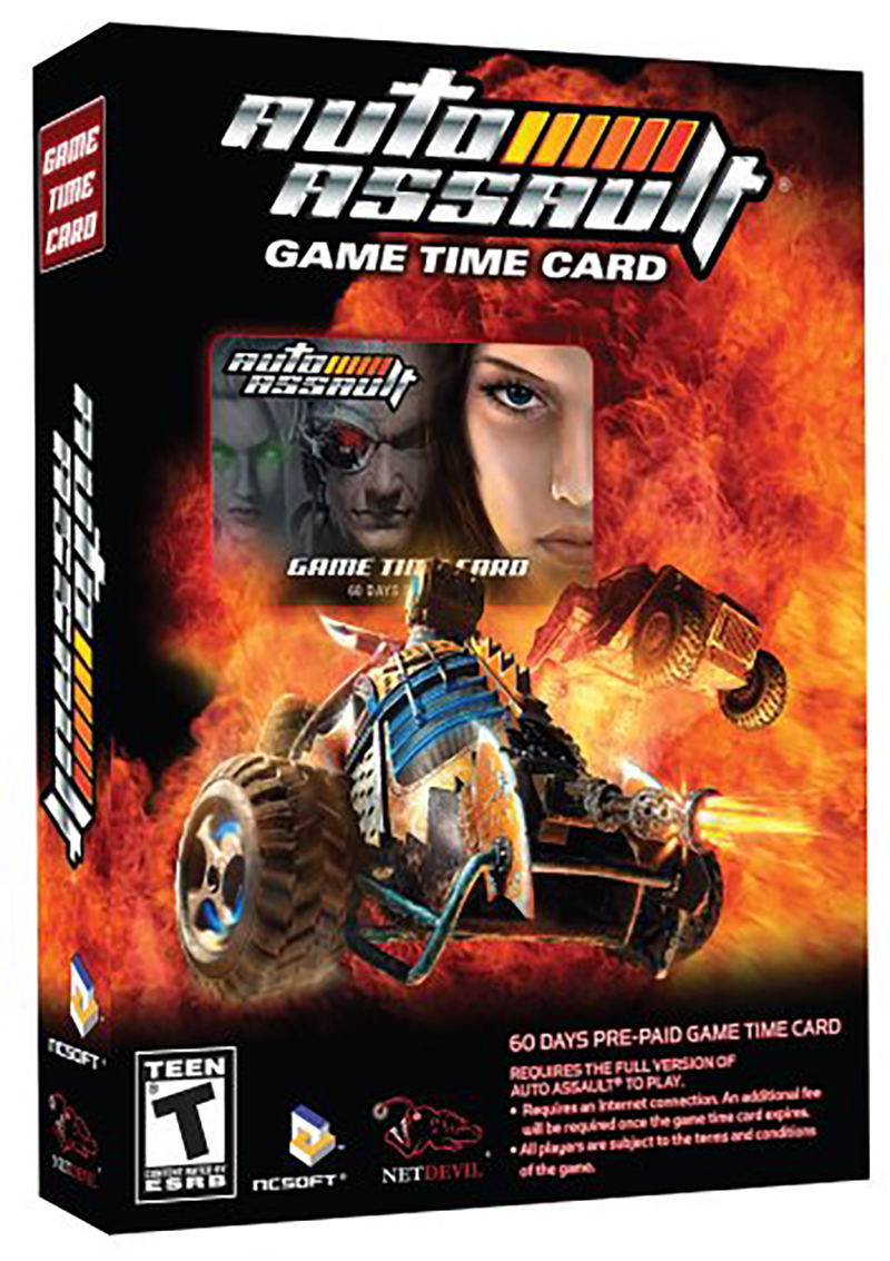 Auto Assault Game Time Card for Windows