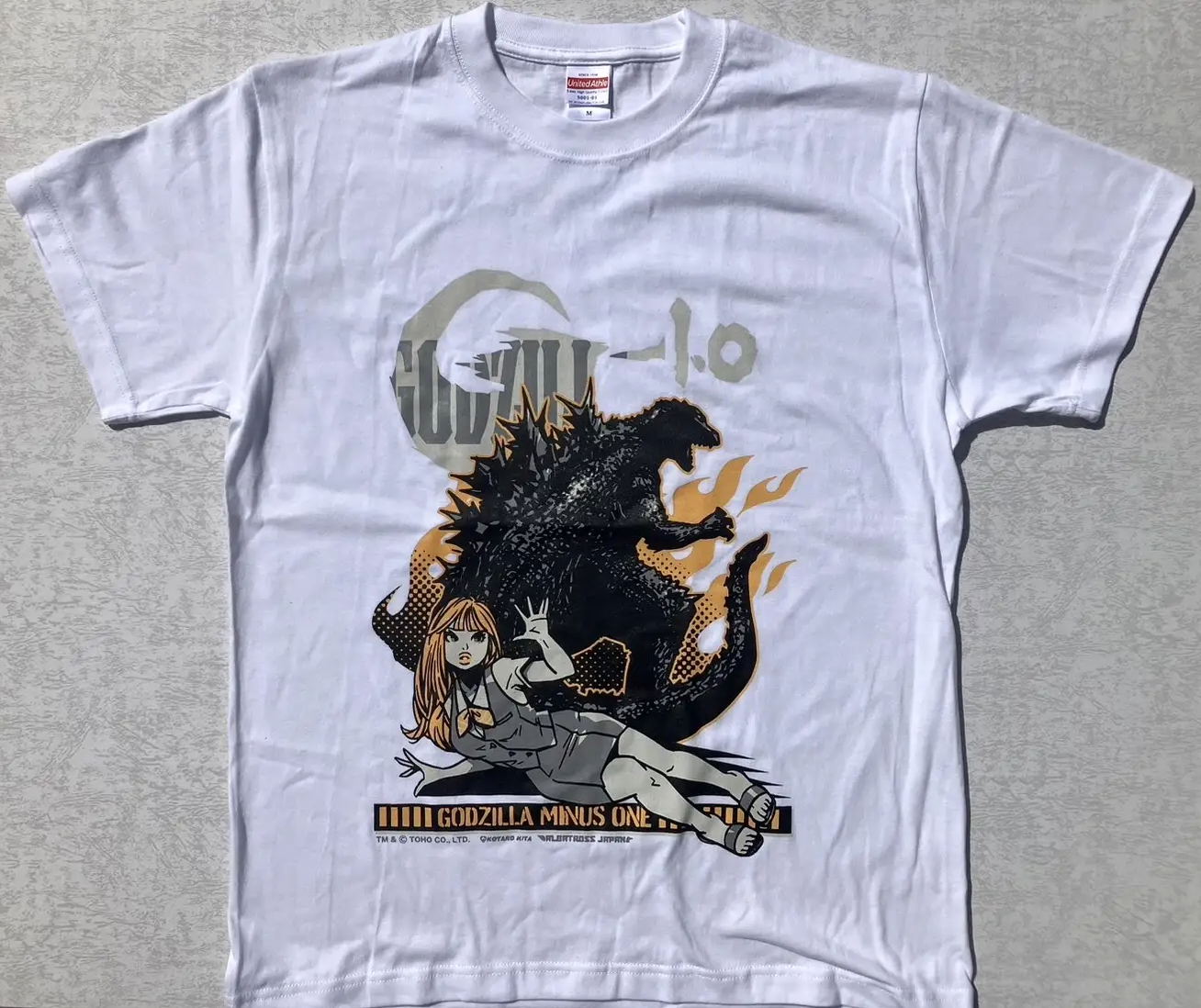 Toho Kaiju T-Shirt Collection - Godzilla Minus One (White | Size L)