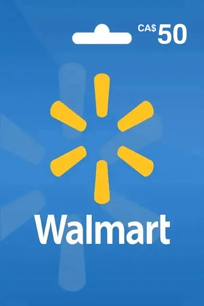Walmart Gift Card 50 CAD | Canada Account digital