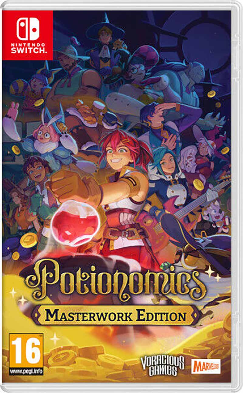 Potionomics [Masterwork Edition] for Nintendo Switch, Nintendo Switch 2