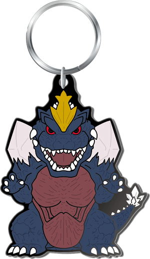 Godzilla: Godzilla Rubber Key Ring (Set of 6 Pieces)