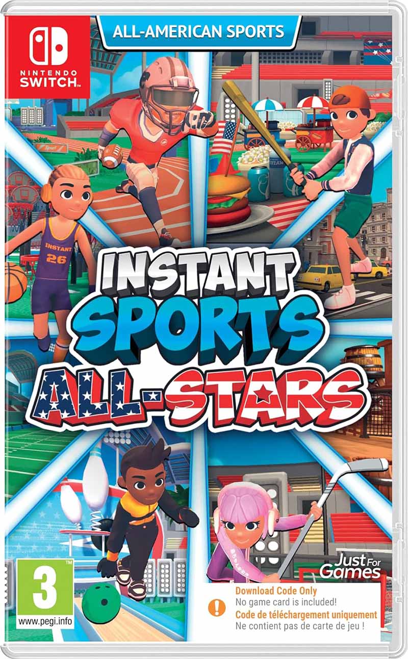 Instant Sports All Stars (Code in a box) for Nintendo Switch, Nintendo ...