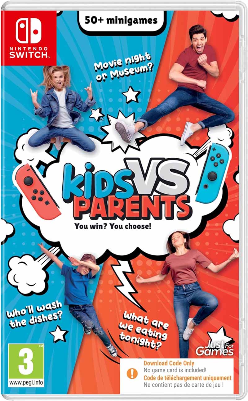 Kids vs Parents (Code in a box) for Nintendo Switch
