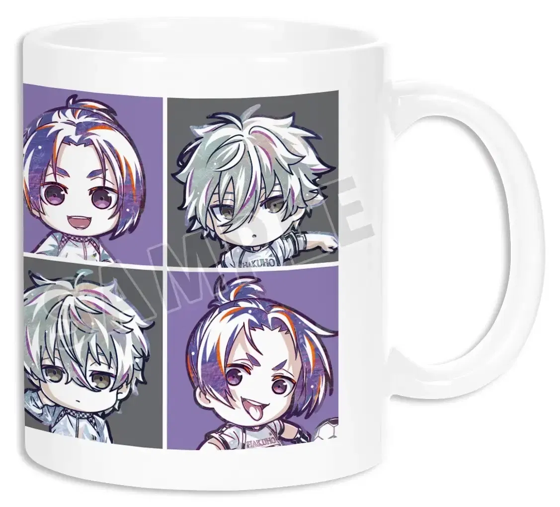 Blue Lock Nagi Seishiro & Mikage Reo Deformed Ani-Art Mug