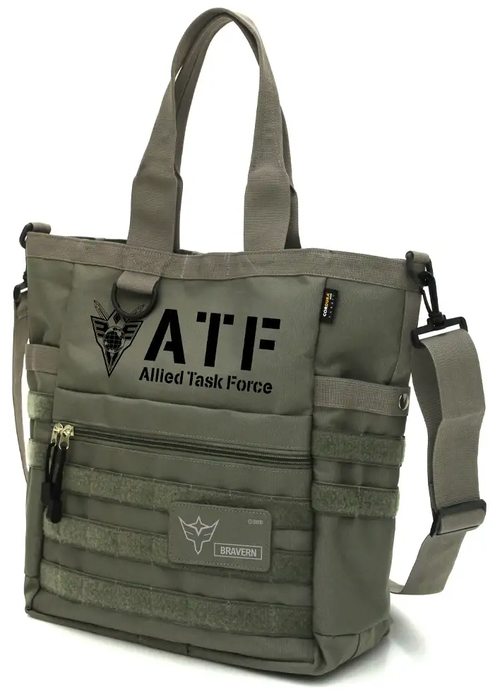Brave Bang Bravern! - Multinational Task Force (ATF) Functional Tote Bag (Ranger Green)