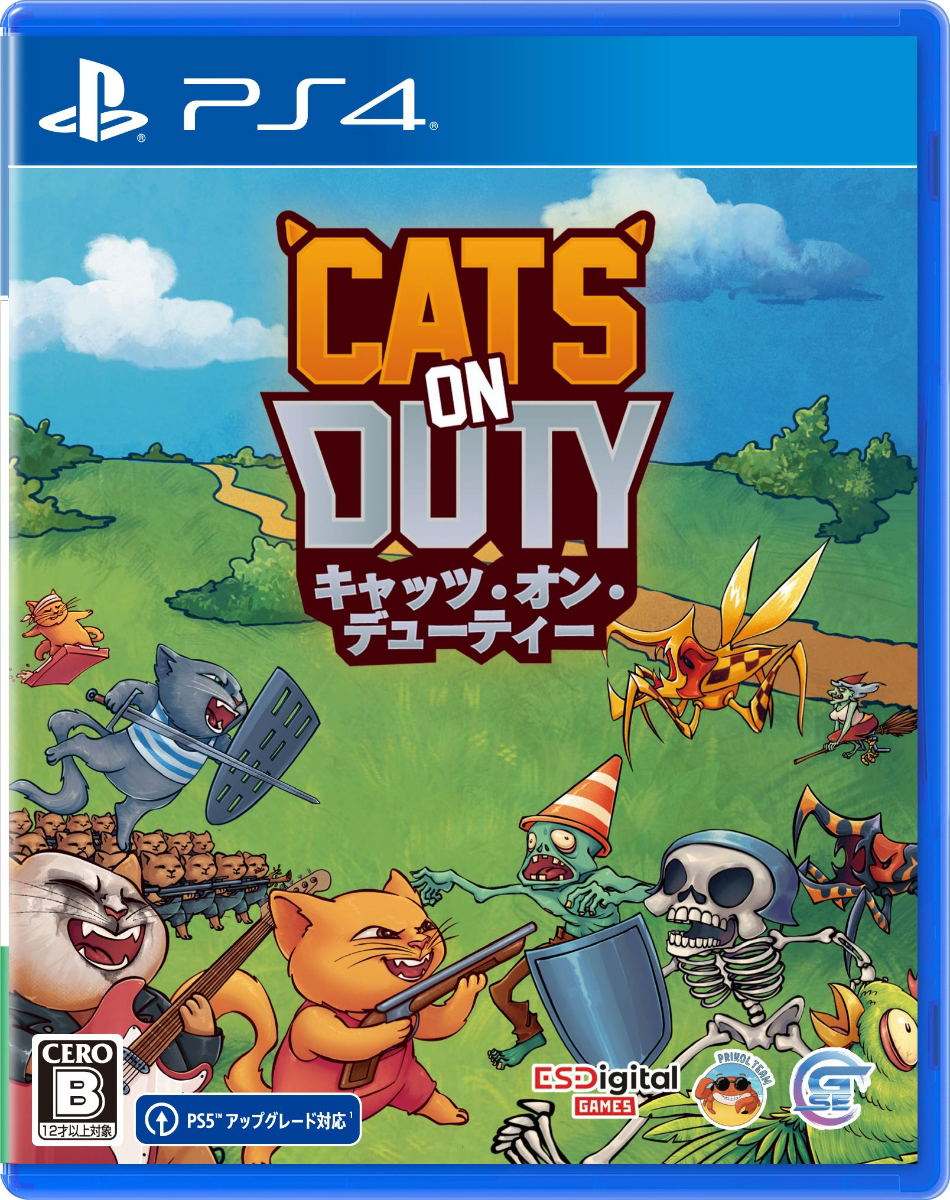 Cats on Duty (Multi-Language) for PlayStation 4