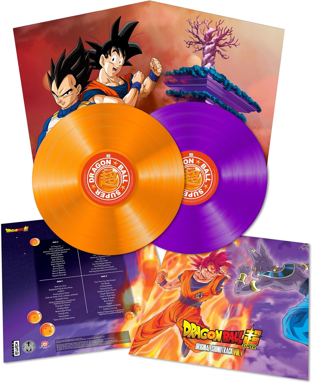 Dragon Ball Super Vol.1 Original Soundtrack (Vinyl) (Norihito, Sumitomo ...