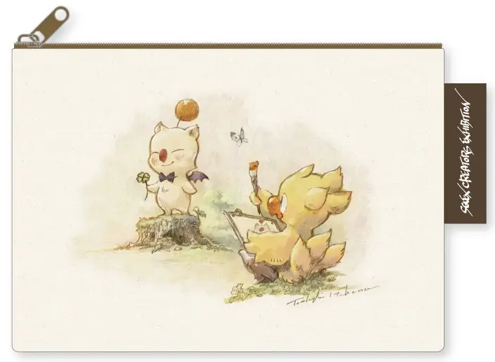 SQEX CREATORS EXHIBITION Canvas Pouch