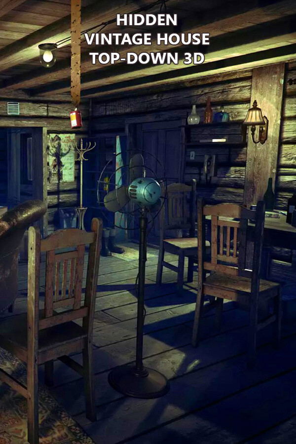 Hidden Vintage House Top-Down 3D STEAM digital for Windows, Mac, Linux