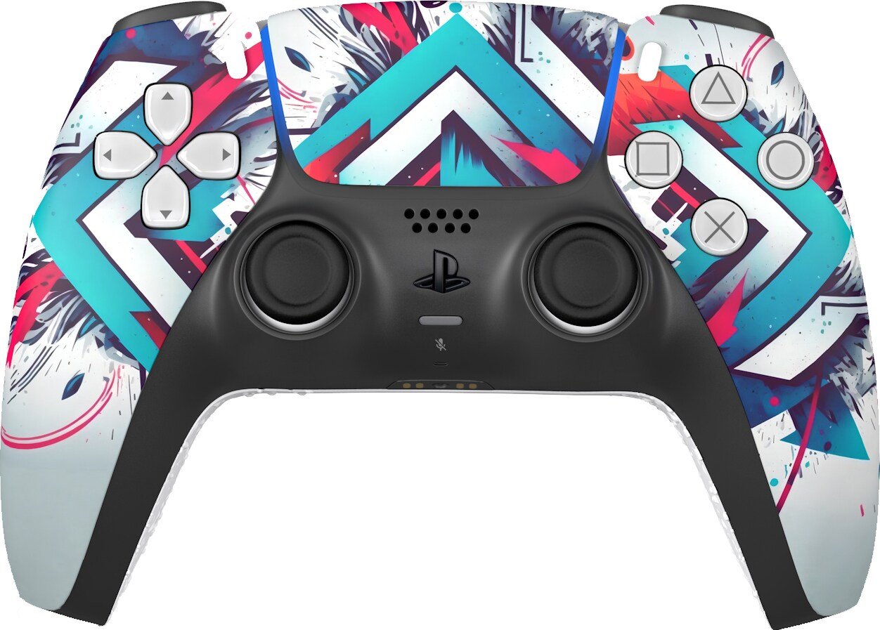 King Wireless Controller for PS5 (Modern Graffiti) for PlayStation 5