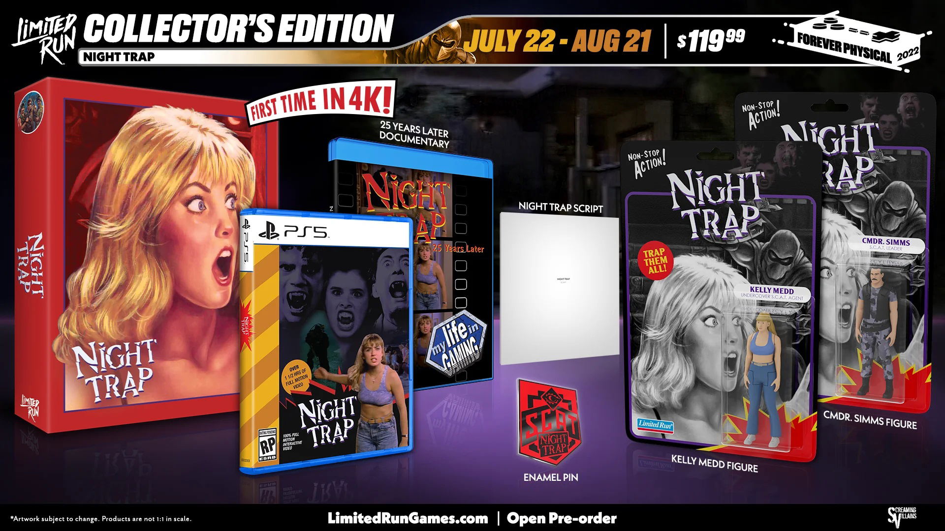 Night Trap [Collector's Edition] for PlayStation 5