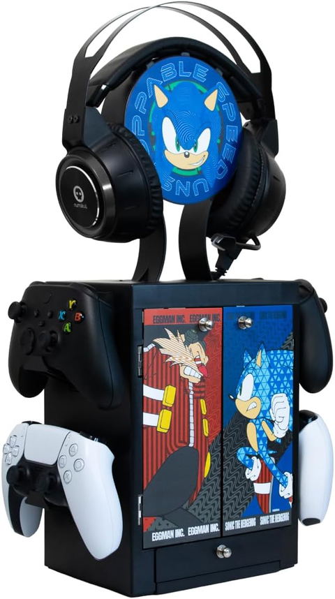 Numskull Sonic The Hedgehog Gaming Locker for Xbox Series X|S for PS4 ...