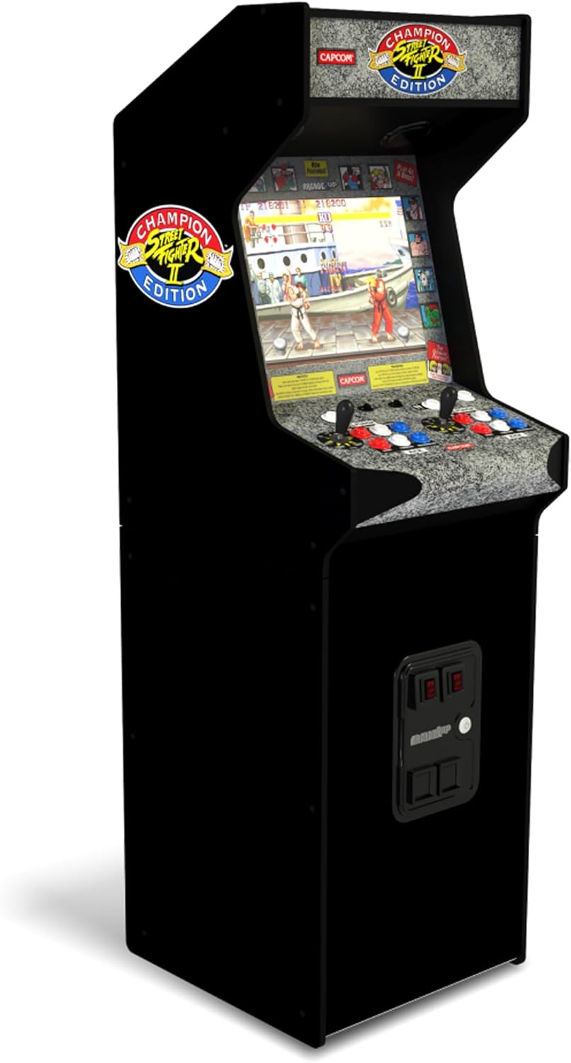 Street Fighter II Deluxe Arcade Machine, Retro Gaming
