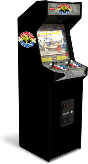 Street Fighter II Deluxe Arcade Machine, Retro Gaming