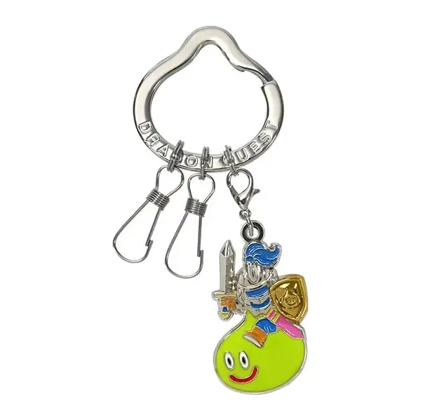 Dragon Quest Smile Slime Metal Key Ring Slime Knight