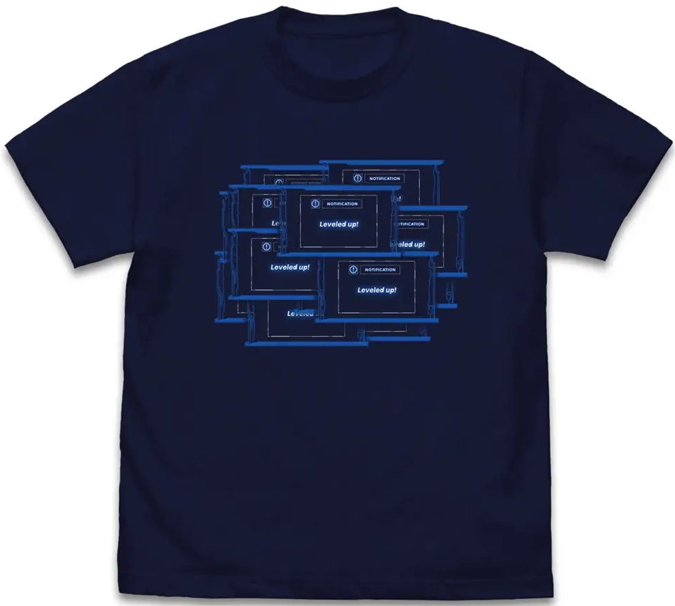 Solo Leveling - Only I Level Up T-shirt (Navy | Size XL)