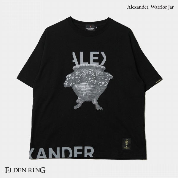 Elden Ring x Torch Torch Warrior's Jar Alexander Big Silhouette T-shirt ...