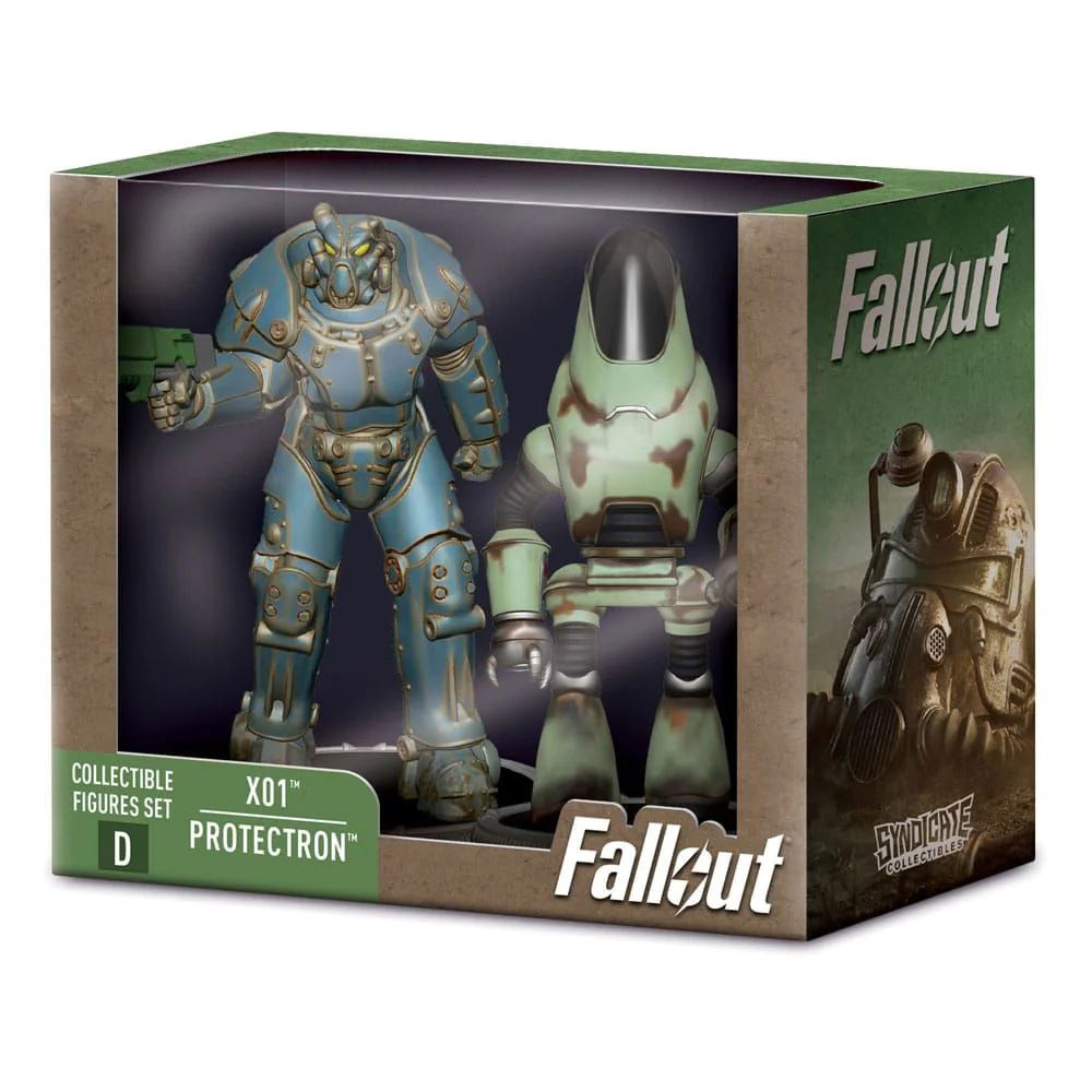 Fallout Collectible Figures Set X01 & Protectron