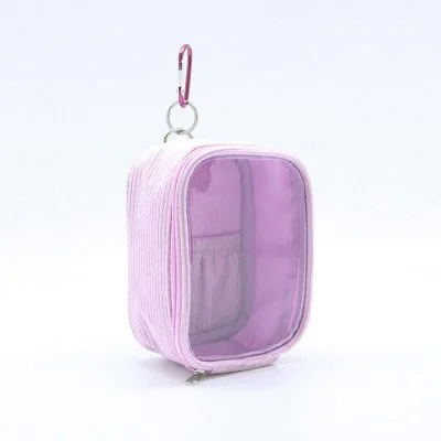 Nui. Corduroy Nui Pouch Purple