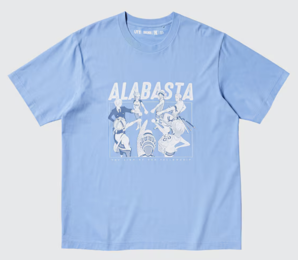 UT TV animation One Piece 25th - Alabaster T-Shirt (Blue | Size S)