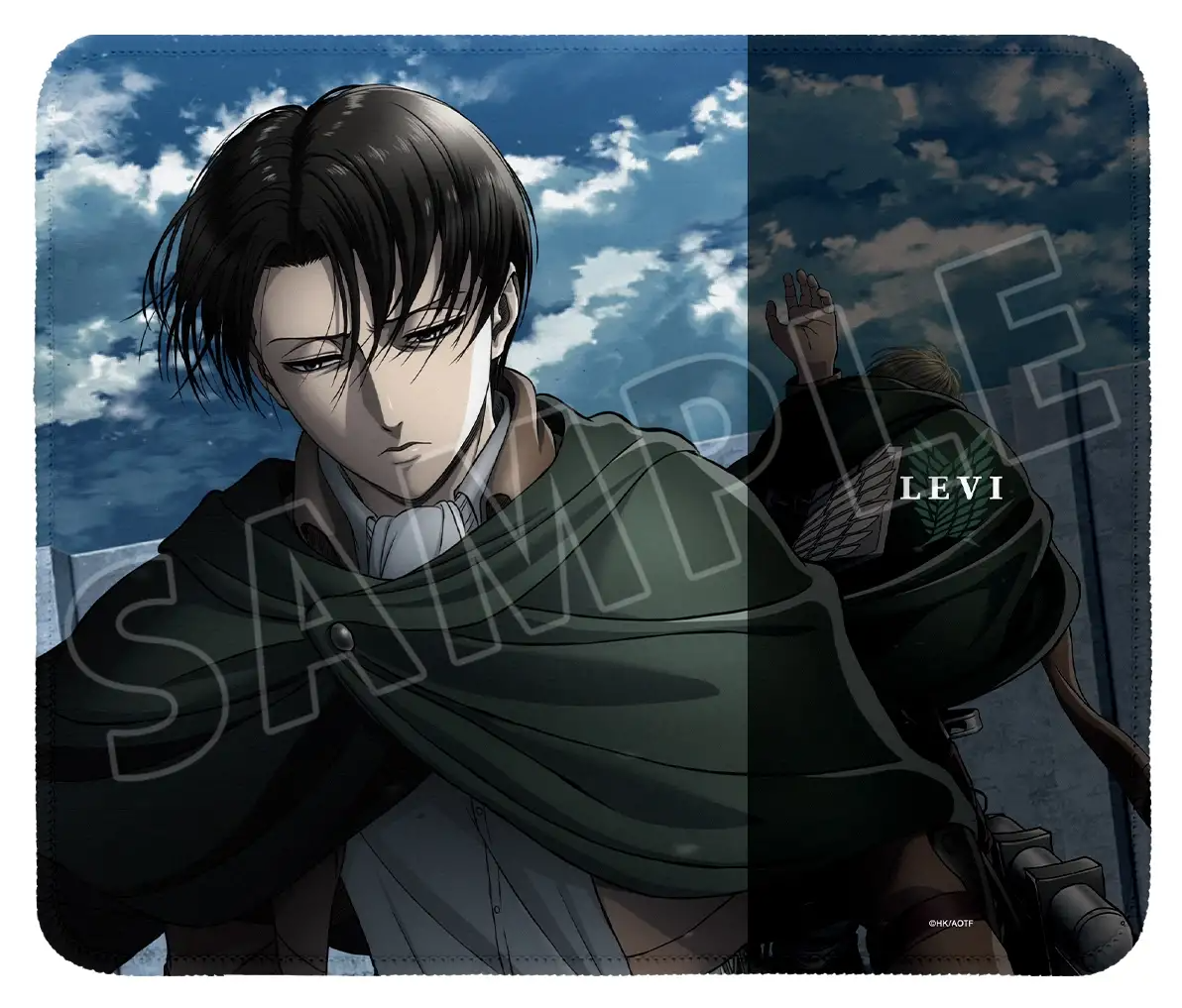 Attack On Titan Levi Mouse Pad