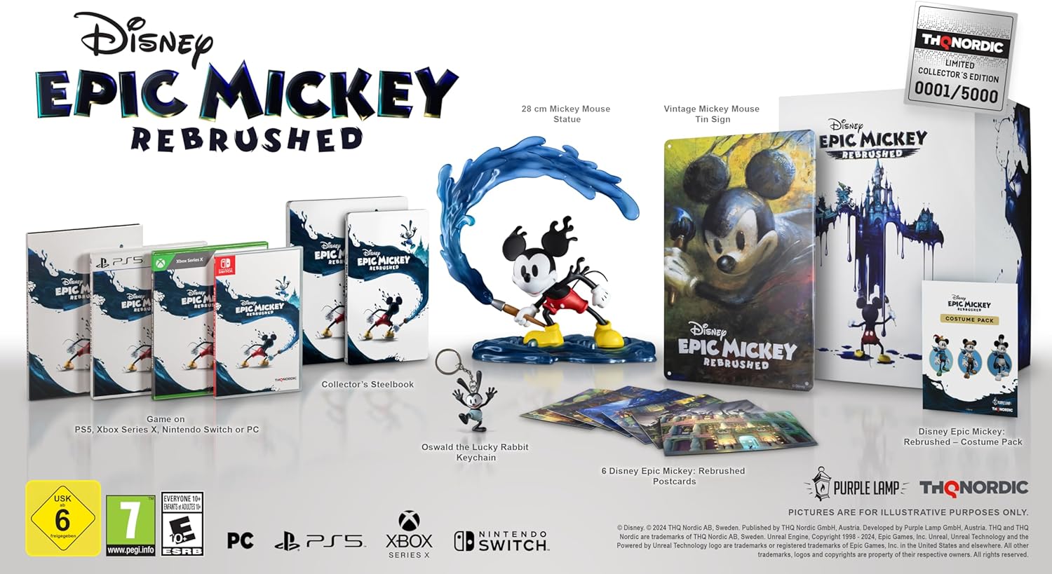 Disney Epic Mickey: Rebrushed (DVD-ROM) [Collector's Edition] for Windows