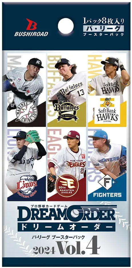 Professional Baseball Card Game Dream Order Pacific League Booster Pack ...