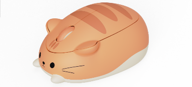 Akko Wireless Cat Mouse (Orange KATE)