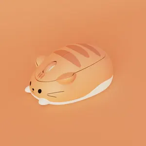 Akko Wireless Cat Mouse (Orange KATE) for Laptop, Desktop