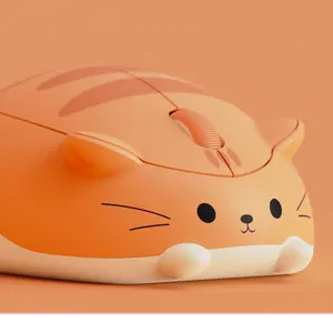 Akko Wireless Cat Mouse (Orange KATE) for Laptop, Desktop