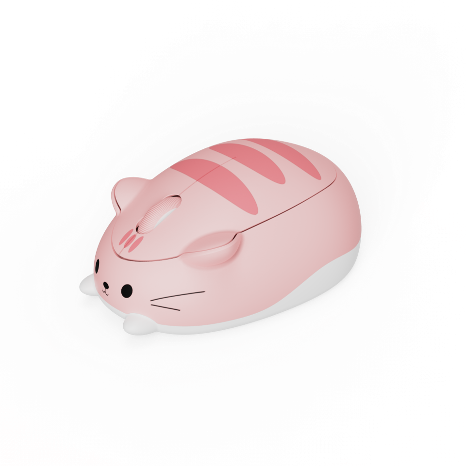Akko Wireless Cat Mouse (Pink ANGIE)