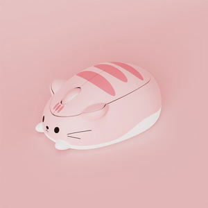 Akko Wireless Cat Mouse (Pink ANGIE) for Laptop, Desktop