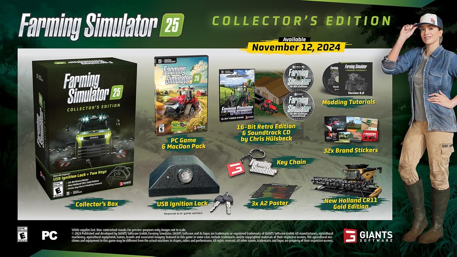 Farming Simulator 25 [Collection Edition] (DVD-ROM) for Windows